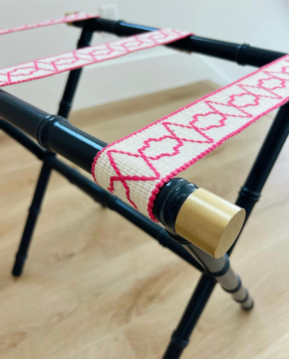 Megan Bamboo Luggage Rack - Stay Luggage Racks