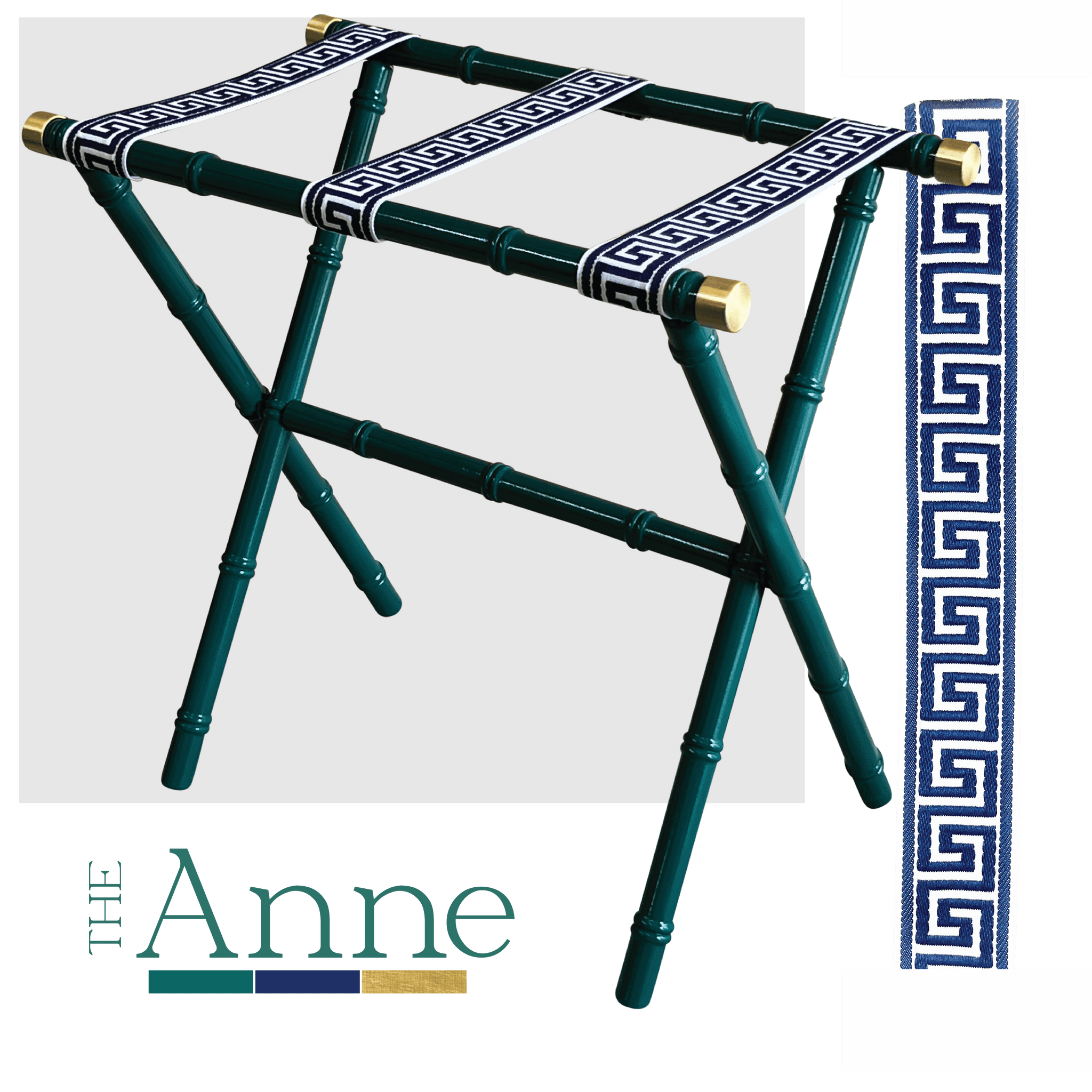 Anne Bamboo Luggage Rack - Stay Luggage Racks