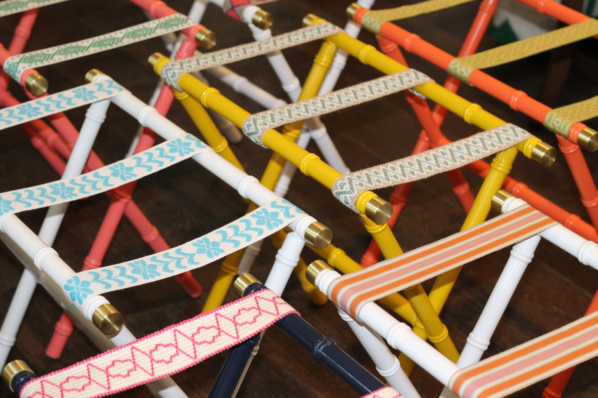 Stay Luggage Racks - Custom Bamboo Luggage Racks