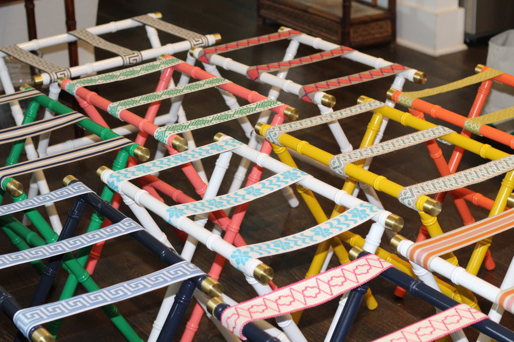 Katie Bamboo Luggage Rack - Stay Luggage Racks