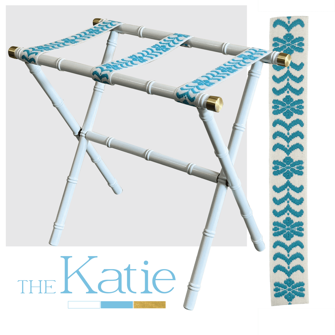 Katie Bamboo Luggage Rack - Stay Luggage Racks